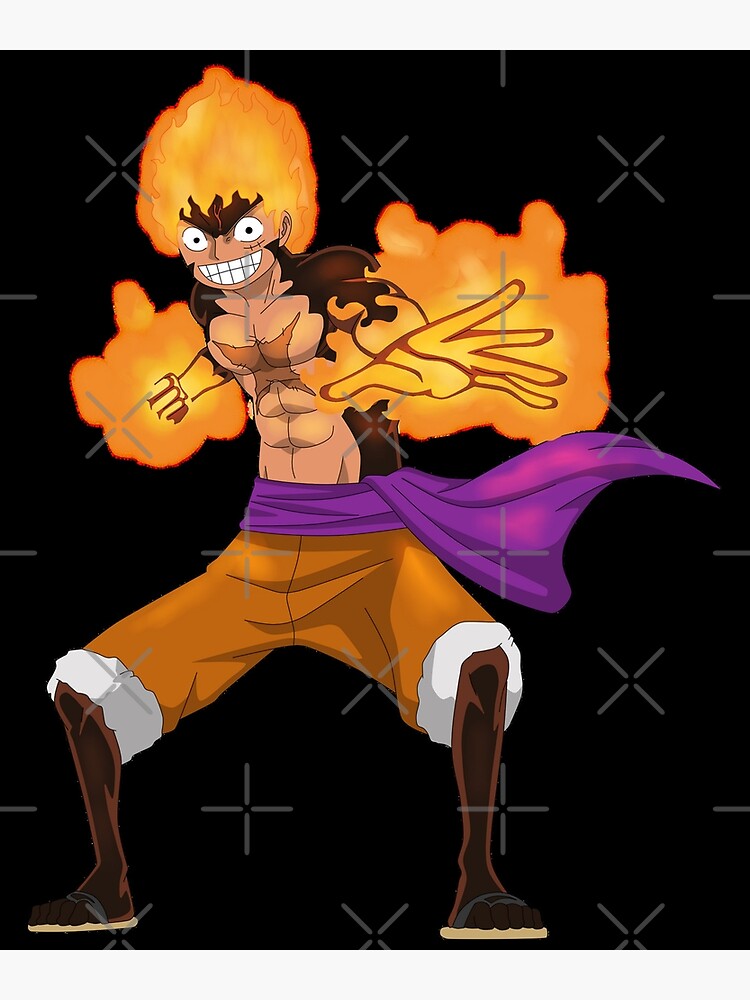 "Luffy Gear 5 like Joy Boy in One Piece" Art Print for Sale by ...