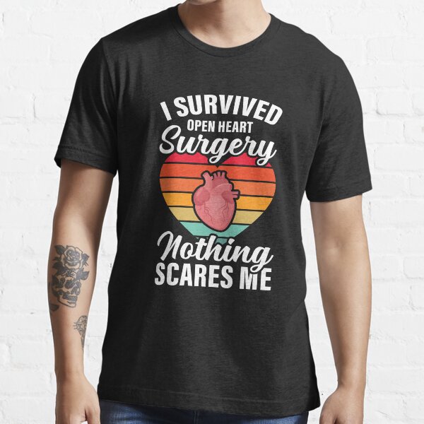 "I Survived Open Heart Surgery Shirt, Heart Surgery Survivor Shirt ...