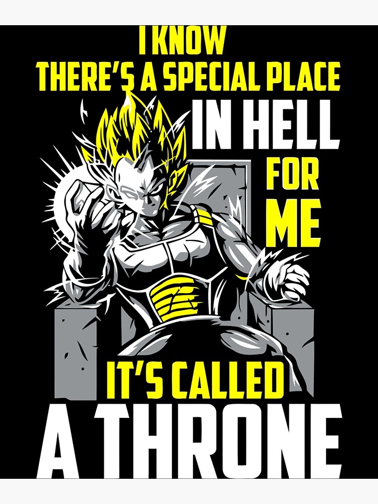 "Dragon Ball Super Saiyan Prince Majin Vegeta I Know There&s A Special ...