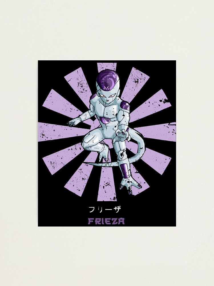 "Frieza Retro Japanese Dragon Ball Z" Photographic Print for Sale by ...