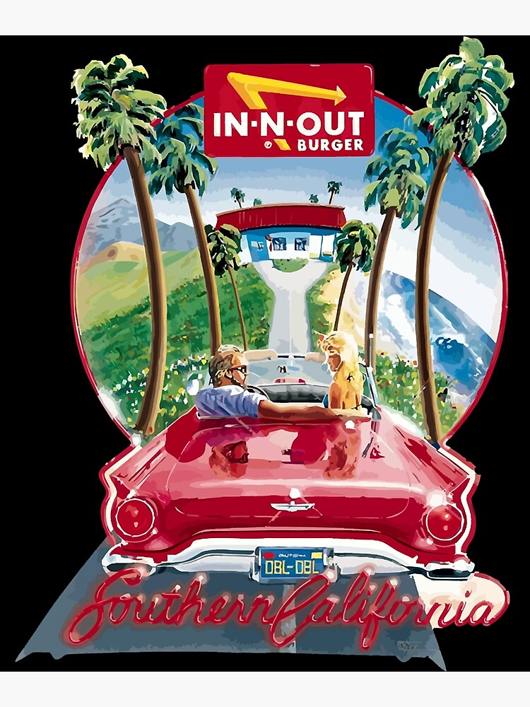 "In-N-Out For Men And Women" Poster for Sale by JaidenWest | Redbubble
