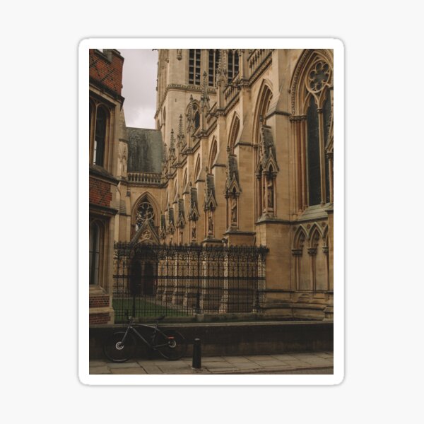 "Gothic church architecture" Sticker for Sale by thehappylot | Redbubble
