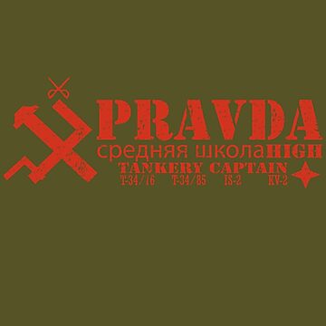 "Pravda Team Shirt" Sticker for Sale by EpcotServo | Redbubble