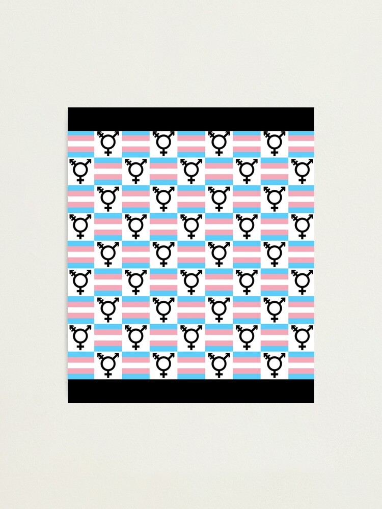 "Transgender Pride Flags & Transgender Symbols Pattern Classic ...