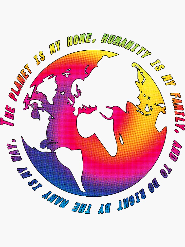 "To Do Good ~ Credo (spectrum) " Sticker by HeatherHob2387 | Redbubble