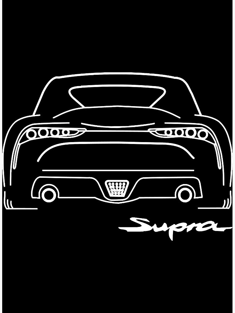 "Toyota supra logo " Poster for Sale by HeatherHob2387 | Redbubble
