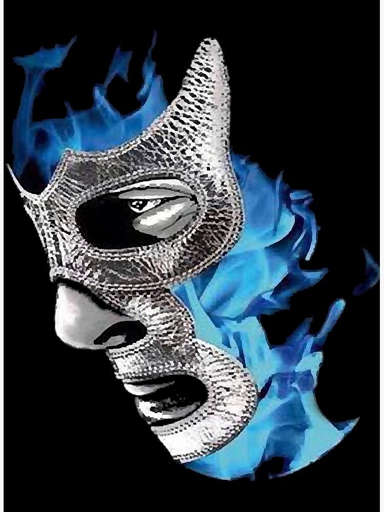 Póster «Feel-Ink Blue Demon Mexico Lucha Libre Leyenda del luchador ...