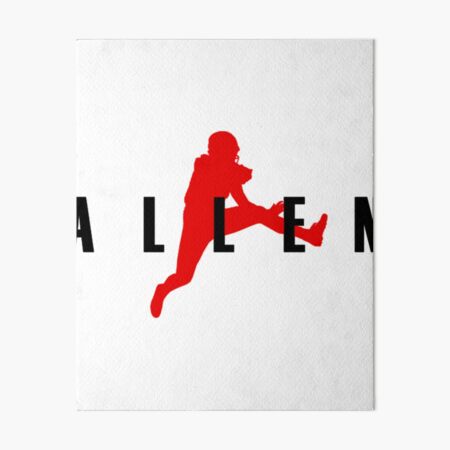 "Air Allen (Red+Black) " Art Board Print for Sale by ChloeLyn9 | Redbubble