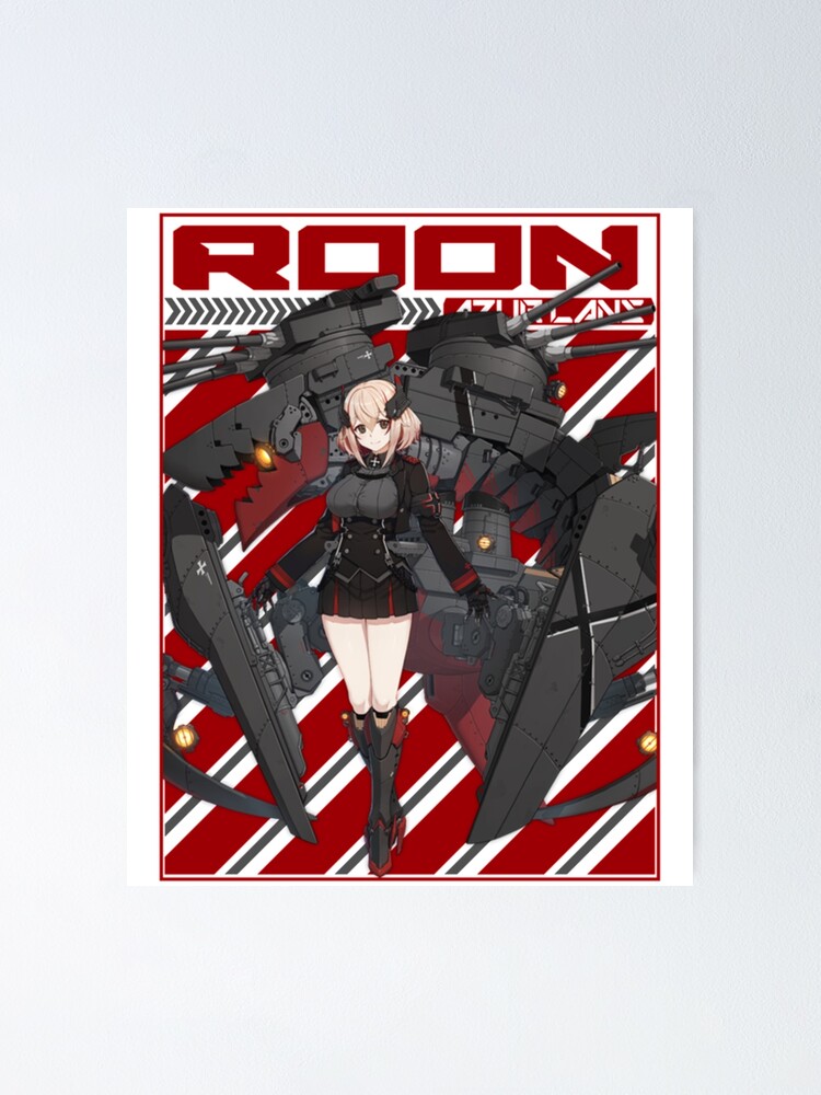 "AZUR LANE ROON " Poster by Elyweddingdre45 | Redbubble