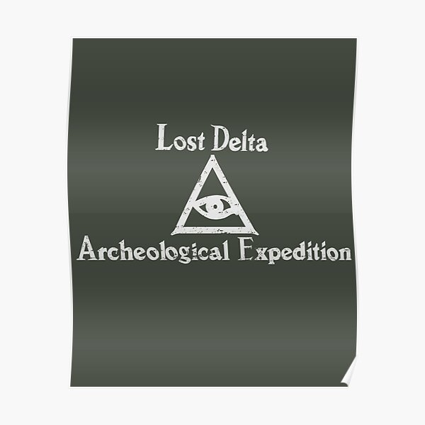 "Lost Delta Expedition " Poster by EpcotServo | Redbubble