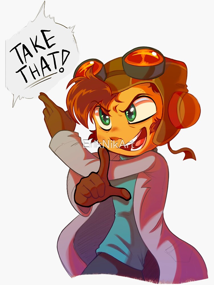 Psychonauts 2 Fanart Sticker By Eriknikart Redbubble