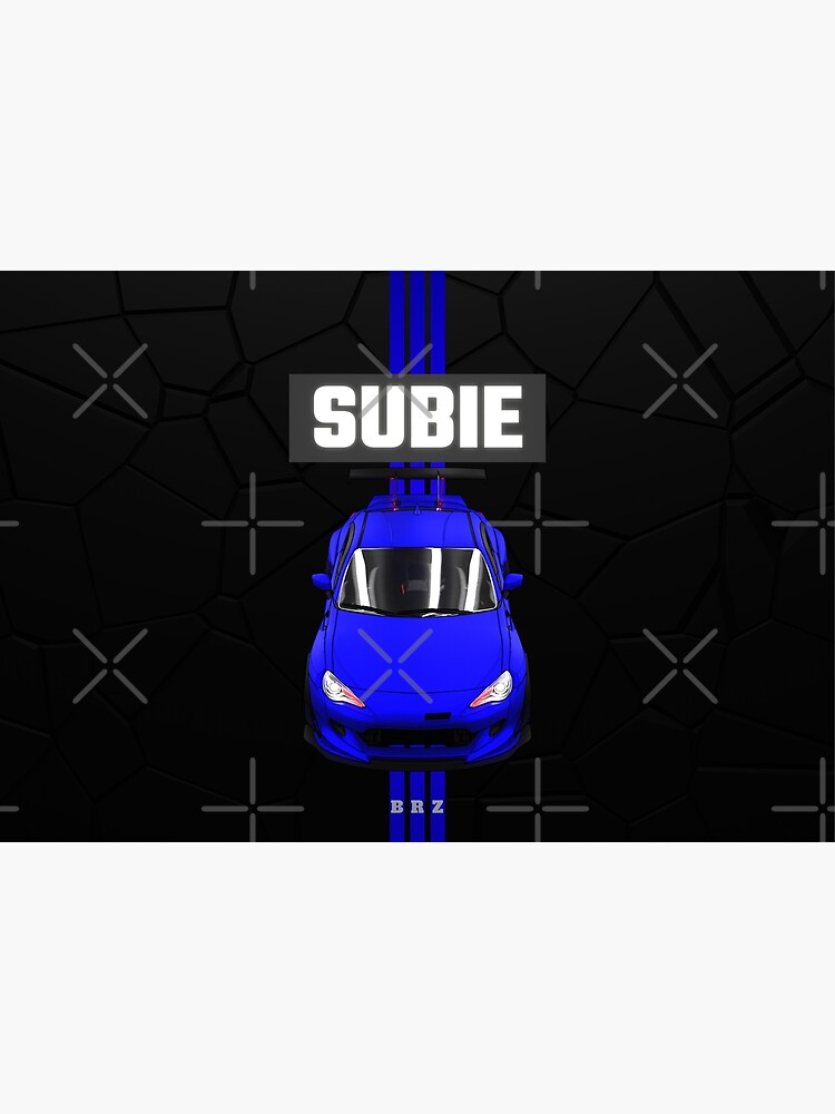 "Car Fan art, Car guy, Car girl jdm Car addict, Matte Blue Subie Gang ...