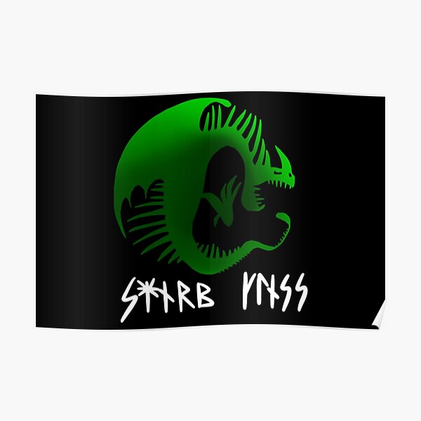 "HTTYD Sharp Class Dragon, with White Font." Poster for Sale by ...