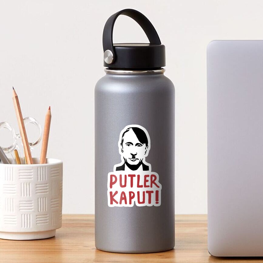 "putler kaput " Sticker for Sale by YuhSportsQ | Redbubble