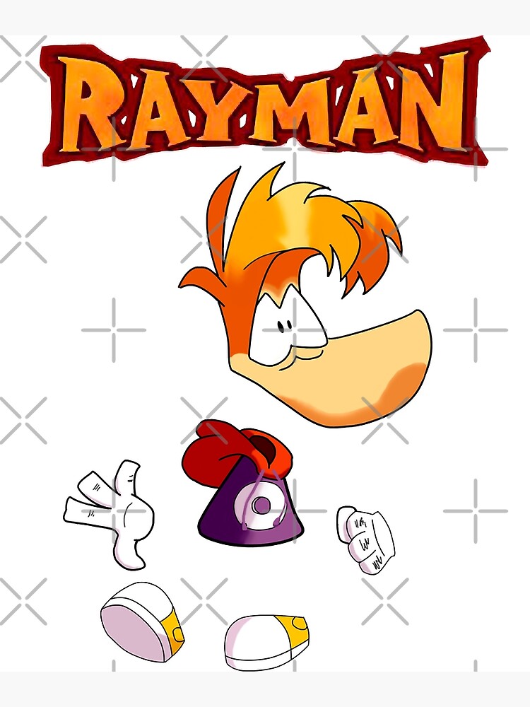 "Love Man Retro Vintage Rayman" Poster for Sale by LanceUllrich228 ...