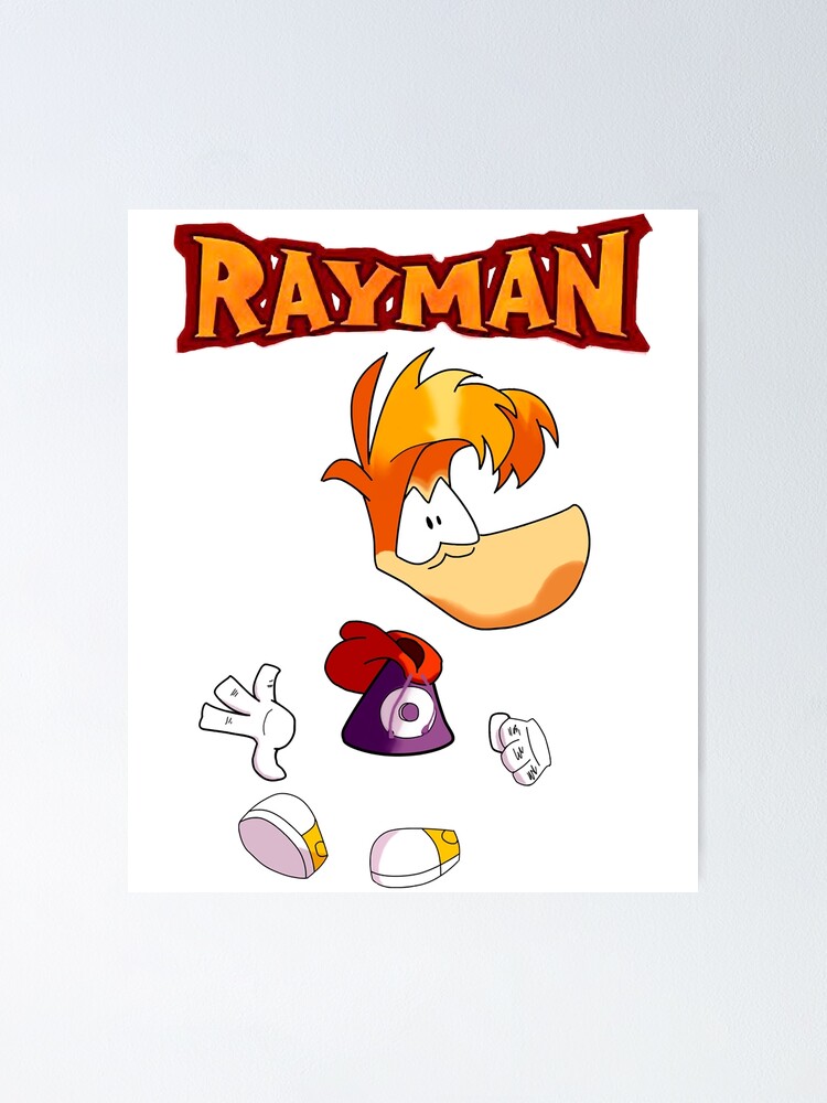 "Love Man Retro Vintage Rayman" Poster for Sale by LanceUllrich228 ...