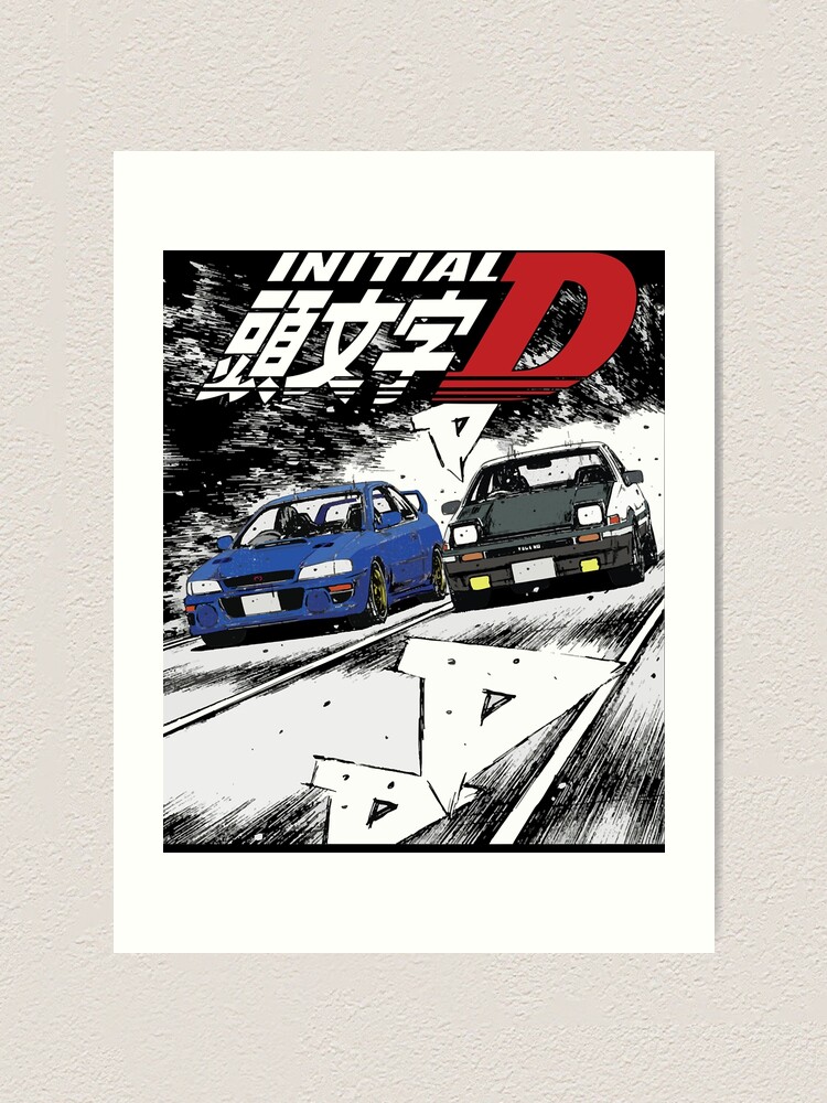 "Women Men Initial D Mountain Tandem Takumi Ae86 Vs Bunta Fujiwara Gc8 ...