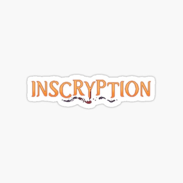 "Inscryption (1)" Sticker by LordOfTheGarm9 | Redbubble