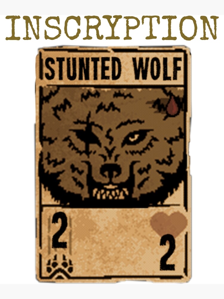 "Inscryption (3)" Poster for Sale by LordOfTheGarm9 | Redbubble