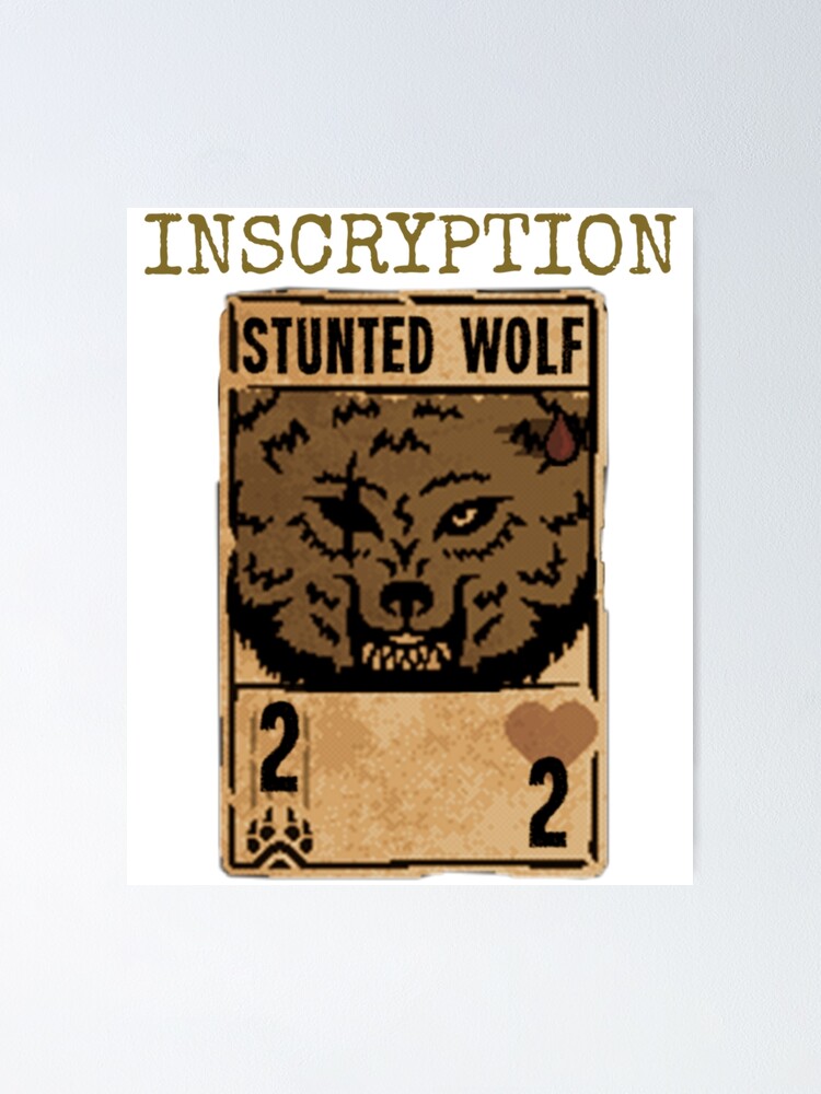 "Inscryption (3)" Poster for Sale by LordOfTheGarm9 | Redbubble