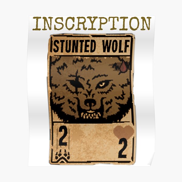 "Inscryption (3)" Poster for Sale by LordOfTheGarm9 | Redbubble