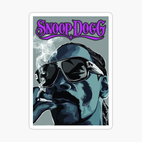 "Snoop Dogg" Sticker by alyshapbq1 | Redbubble