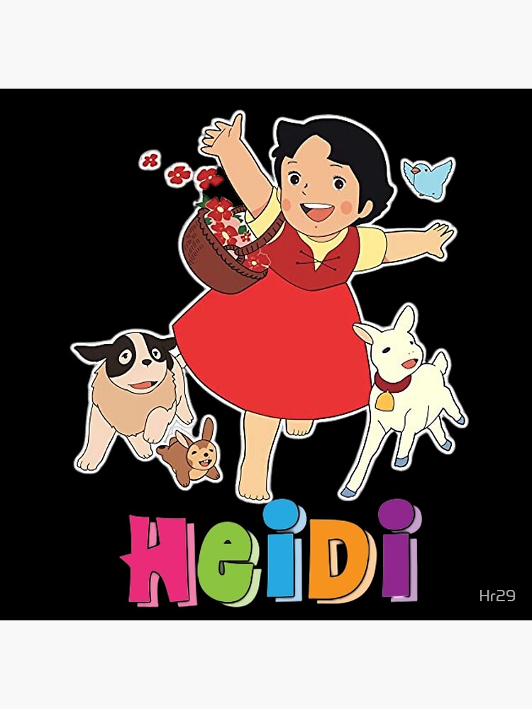 "Heidi Netflix animation" Poster for Sale by Hr29 | Redbubble