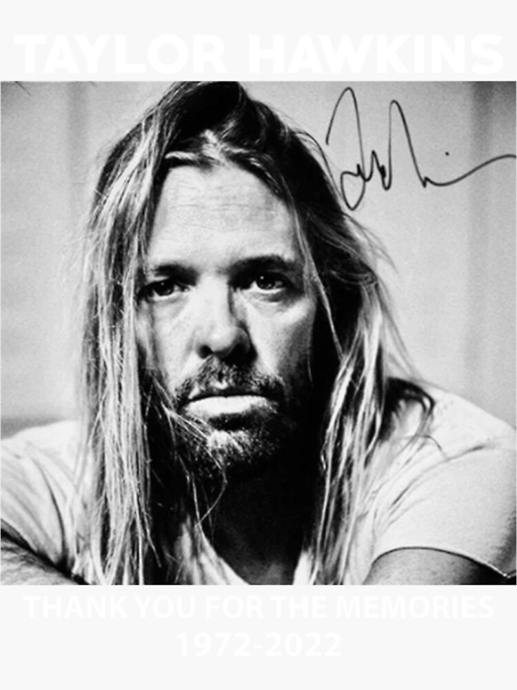 "Taylor Rock Thank You For The Memories 1972-2022 Essential" Sticker by ...