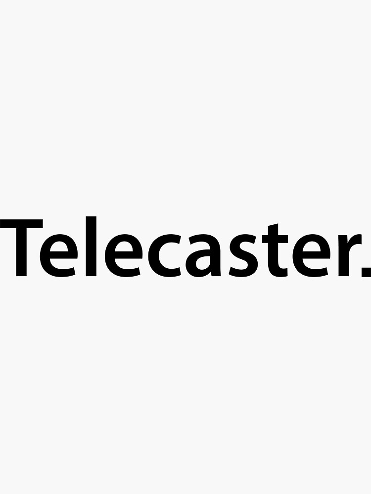 "telecaster" Sticker for Sale by tandaramandara | Redbubble