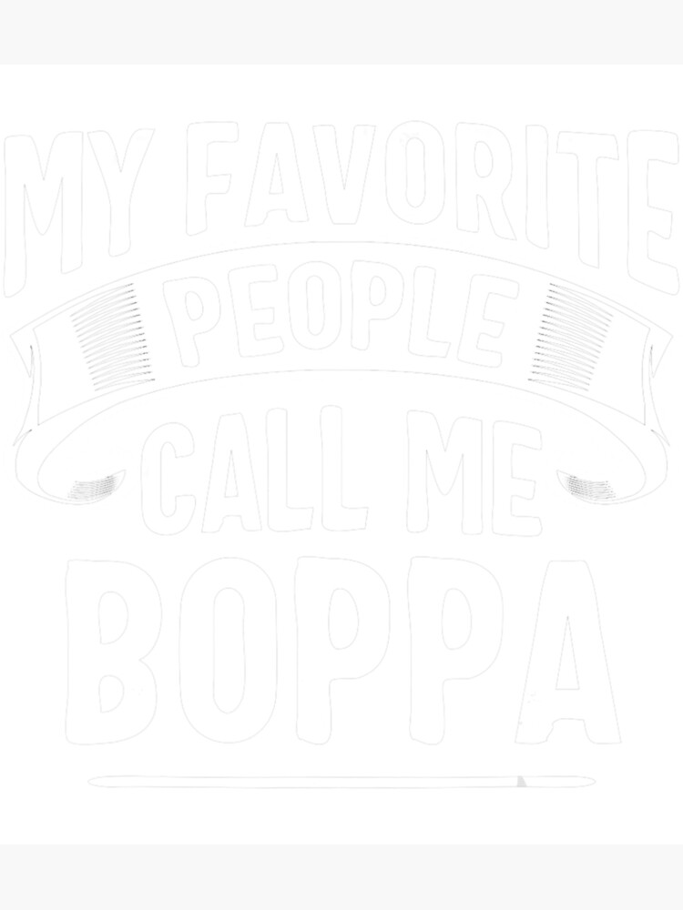 Póster «Mis personas favoritas Llámame Boppa Día del padre» de ...