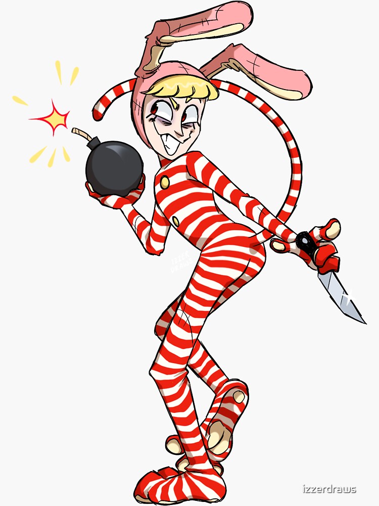 "Poppee the Performer" Sticker by izzerdraws | Redbubble