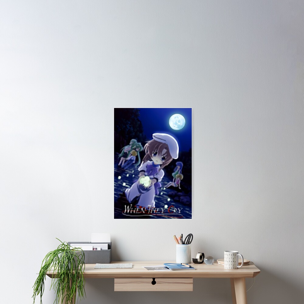 "Higurashi: When They Cry - poster" Poster by BaryonyxStore | Redbubble