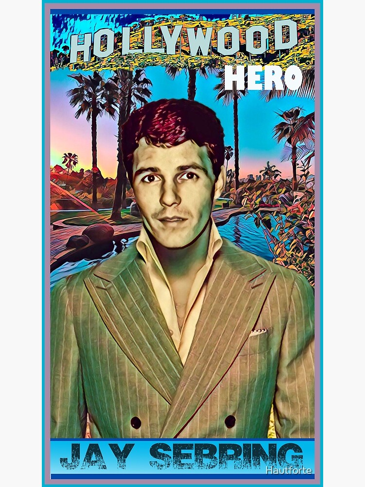 Póster «Jay Sebring, estilista y héroe de Hollywood» de Hautforte ...