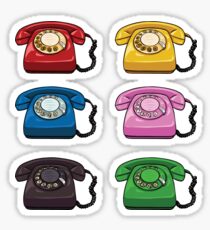 Rotary Dial Stickers | Redbubble