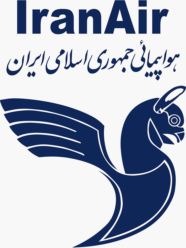 "Iran Air logo" Sticker by peteroldfield | Redbubble