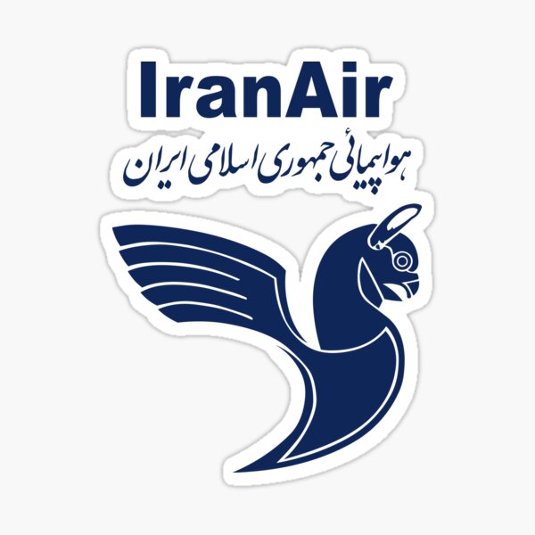 "Iran Air logo" Sticker by peteroldfield | Redbubble