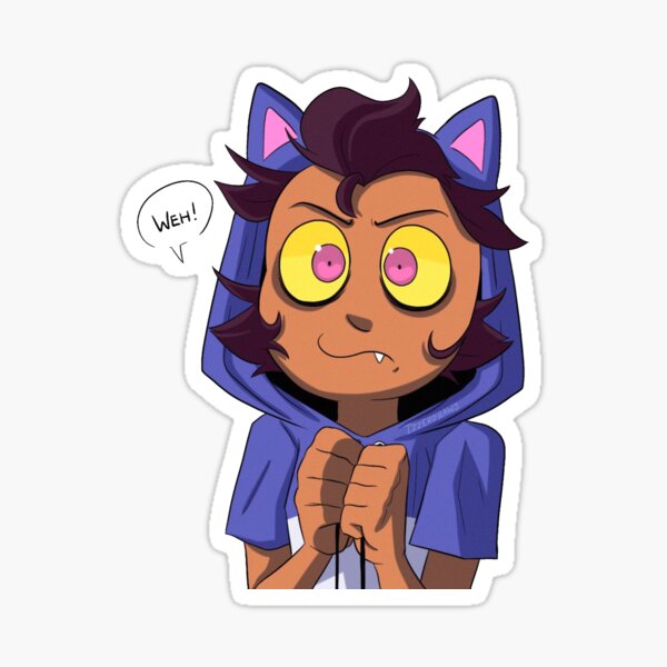 "King Luz" Sticker by izzerdraws | Redbubble