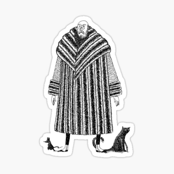 "edward gorey's" Sticker by everydaay | Redbubble