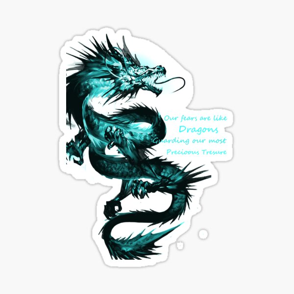 "The Great Retro Dragon Quackity And Leopard Girl Who Loves" Sticker by ...