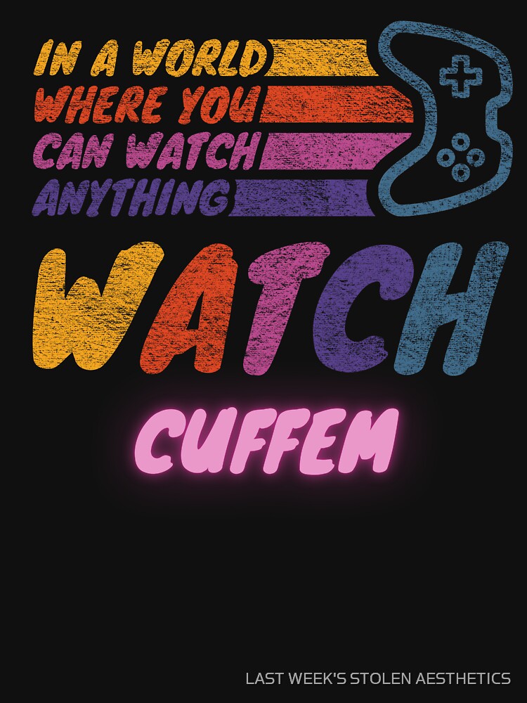 "Watch Cuffem twitch streamer youtuber" Essential T-Shirt for Sale by ...