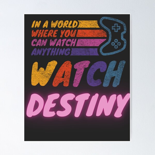 "Watch Destiny twitch streamer youtuber" Poster for Sale by LAST WEEK'S ...