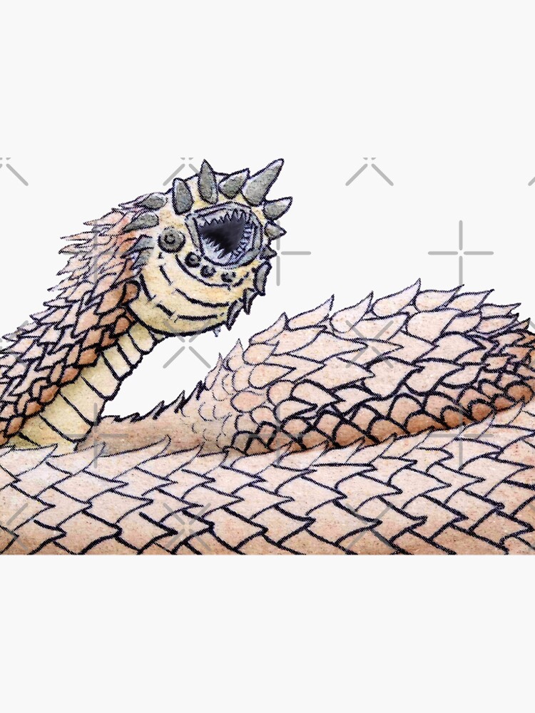 "Lindworm" Sticker by BrutishIsles | Redbubble