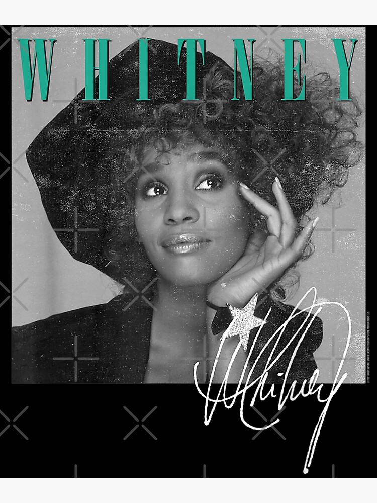 "Whitney Houston" Poster for Sale by Mohady | Redbubble
