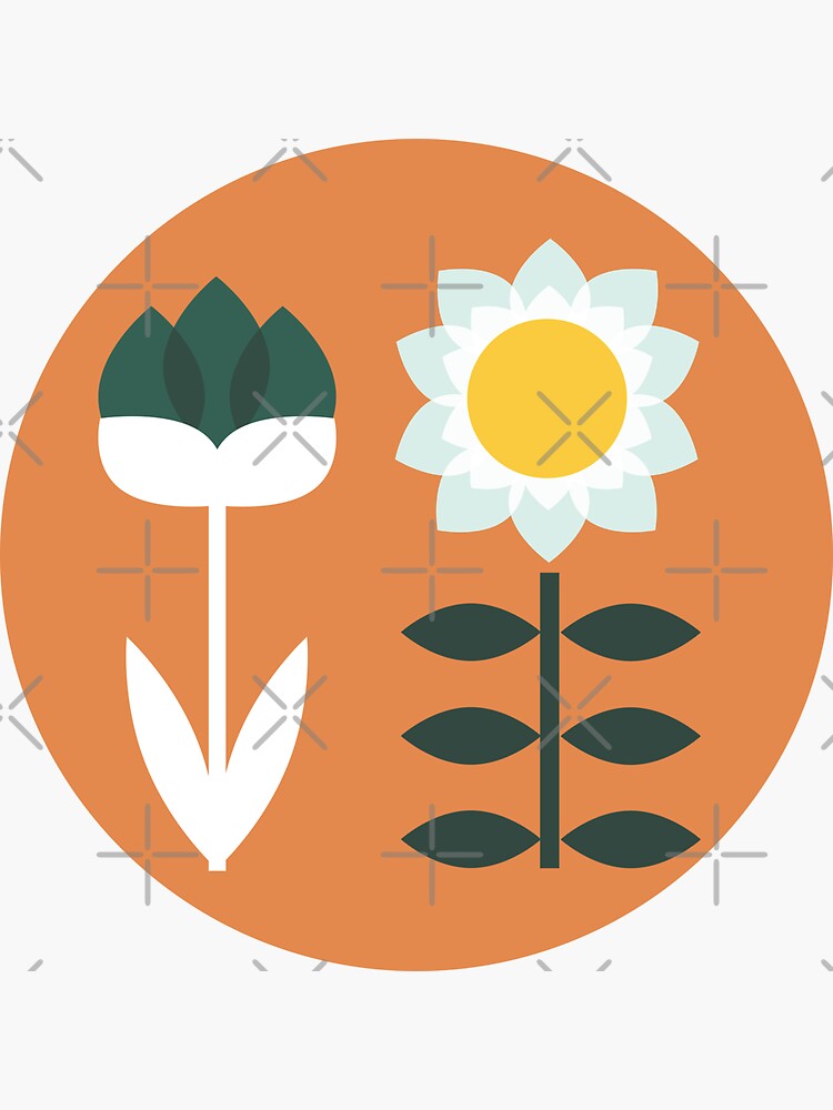 "Set Sun Mandarin" Sticker by lisajaynemurray | Redbubble