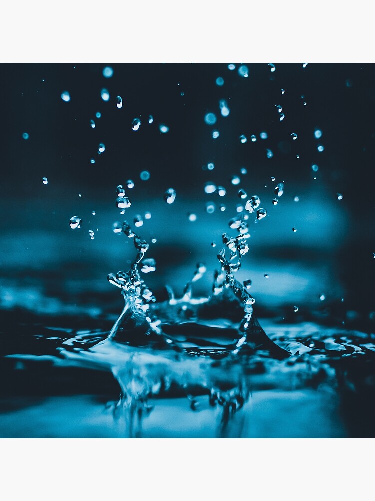 "water drop" Poster for Sale by BlackEagle56883 | Redbubble