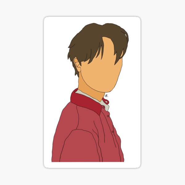 "Suho Self-Portrait" Sticker by The-Star-Seeker | Redbubble