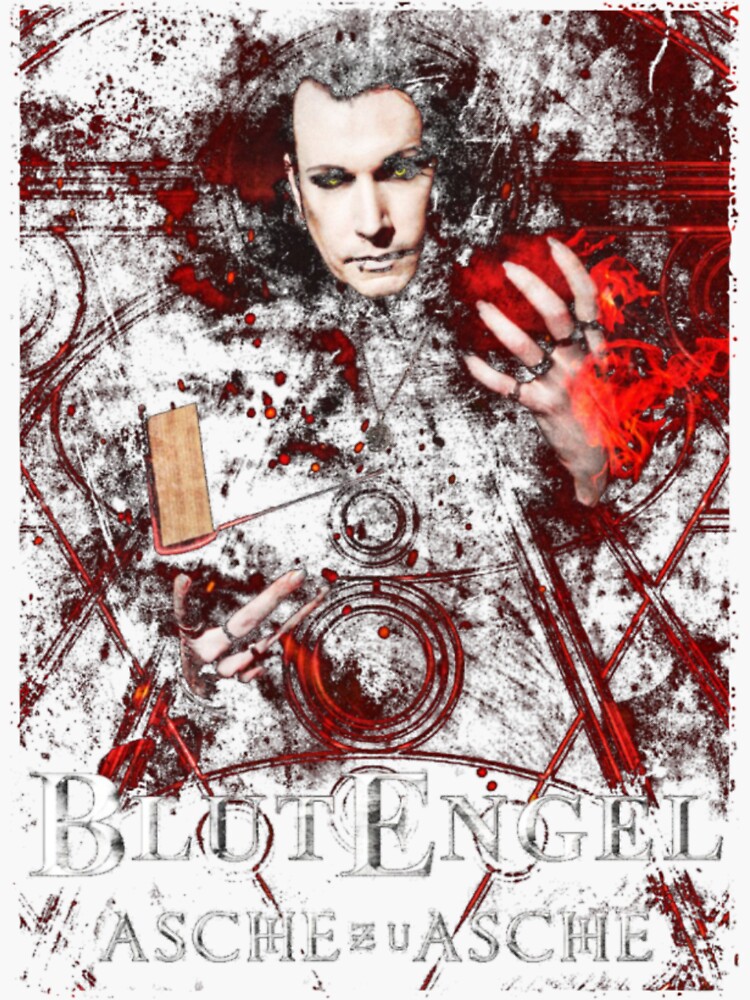 "BLUTENGEL " Sticker by AdeleLubowitz | Redbubble