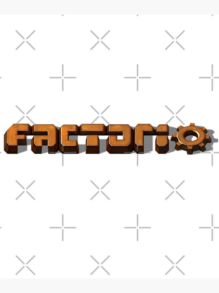 "factorio" Poster for Sale by khaledhinnawi | Redbubble