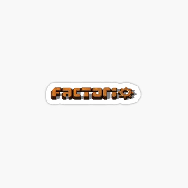 "factorio" Sticker by khaledhinnawi | Redbubble