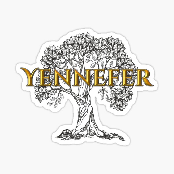 "Yennefer #d72" Sticker by ValeriaStanSE | Redbubble